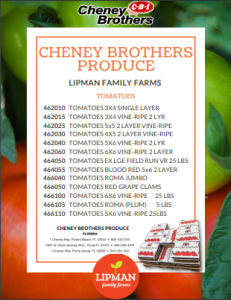CBI-produce | Cheney Bros Inc. | Florida Food Service Distributor