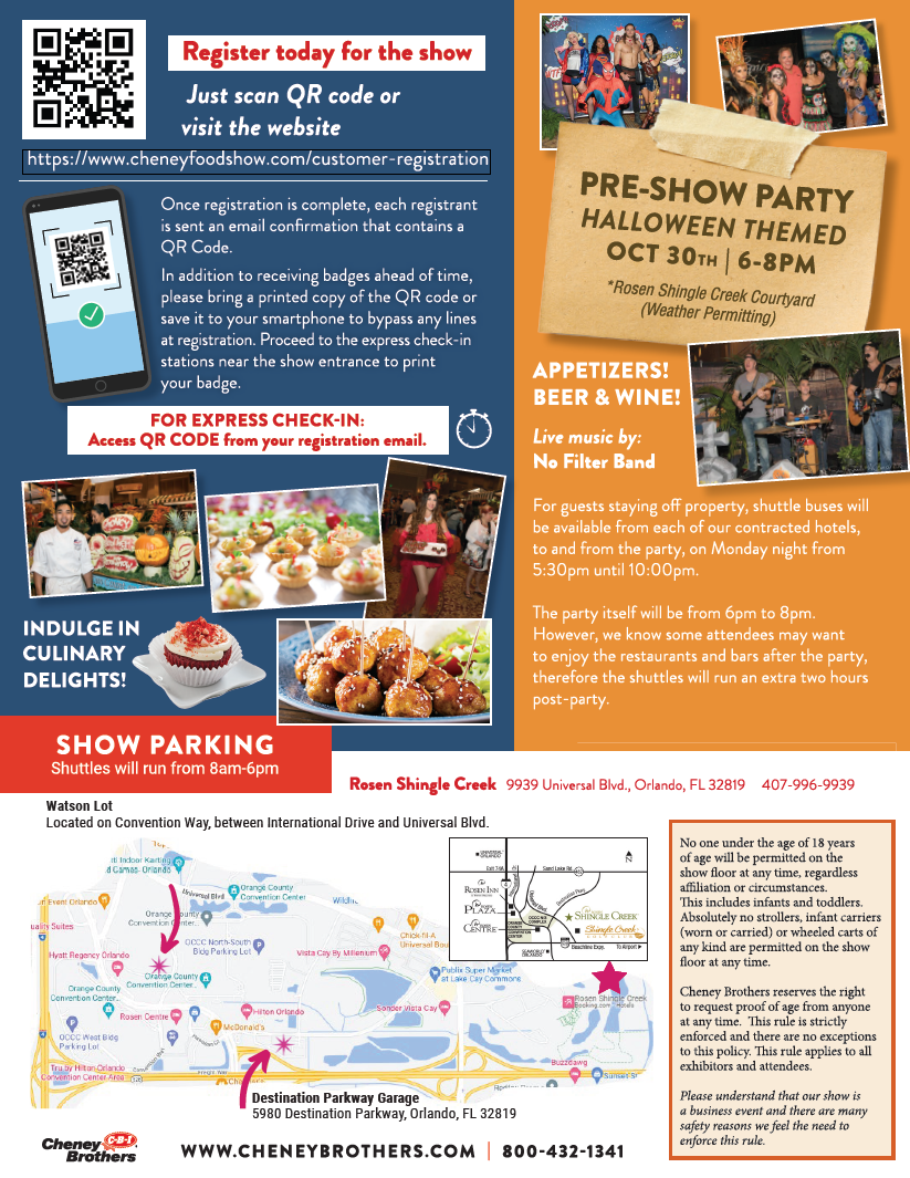 Food Show - Cheney Bros Inc. | Florida Food Service Distributor