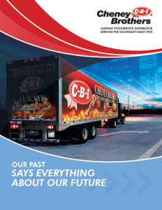CBI-History | Cheney Bros Inc. | Florida Food Service Distributor